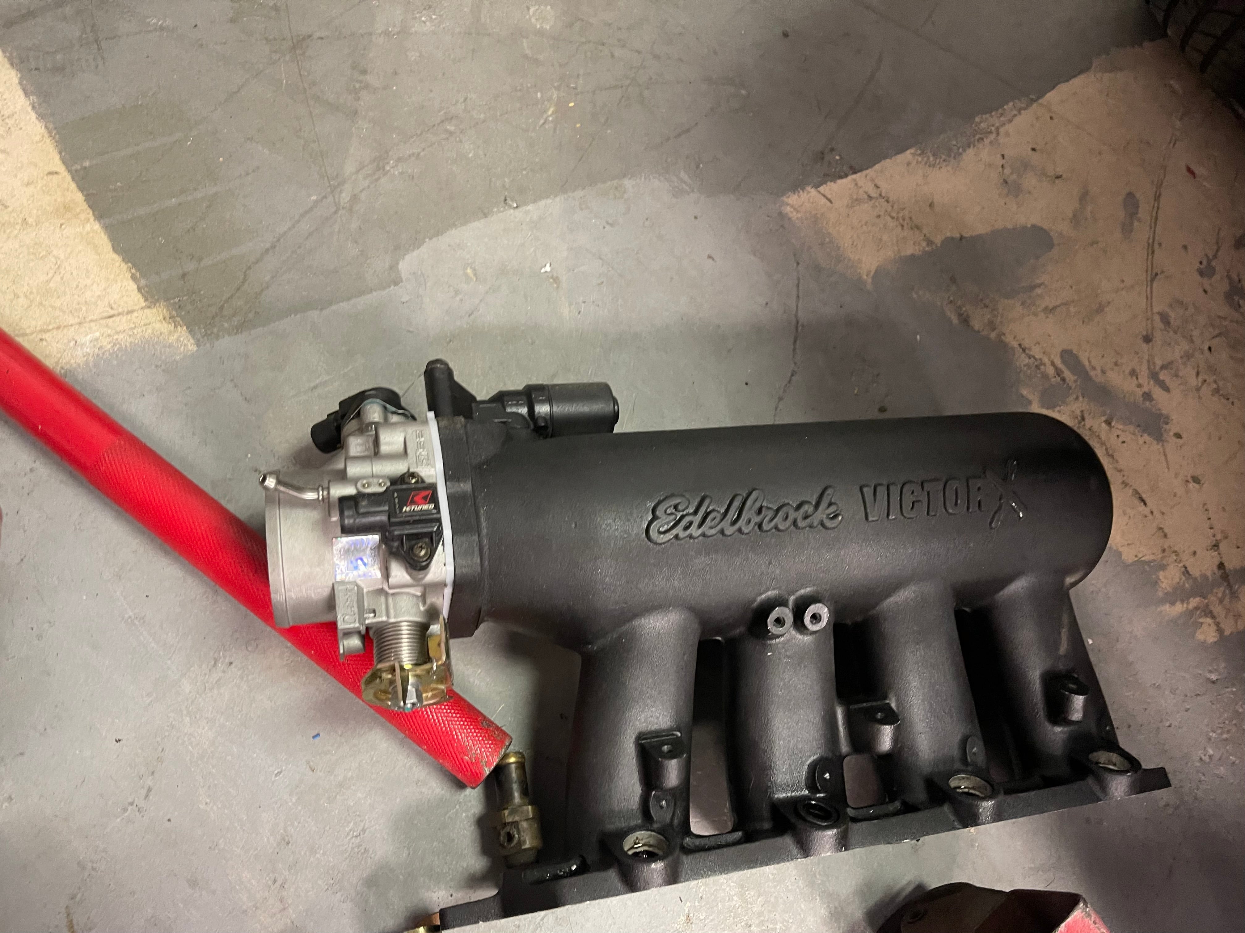 Fully built gsr head and edelbrock intake manifold – KS Performances